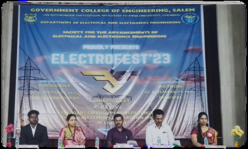 Current trends in Electrical Engineering field on 18.10.2023 at Department of Electrical and ...